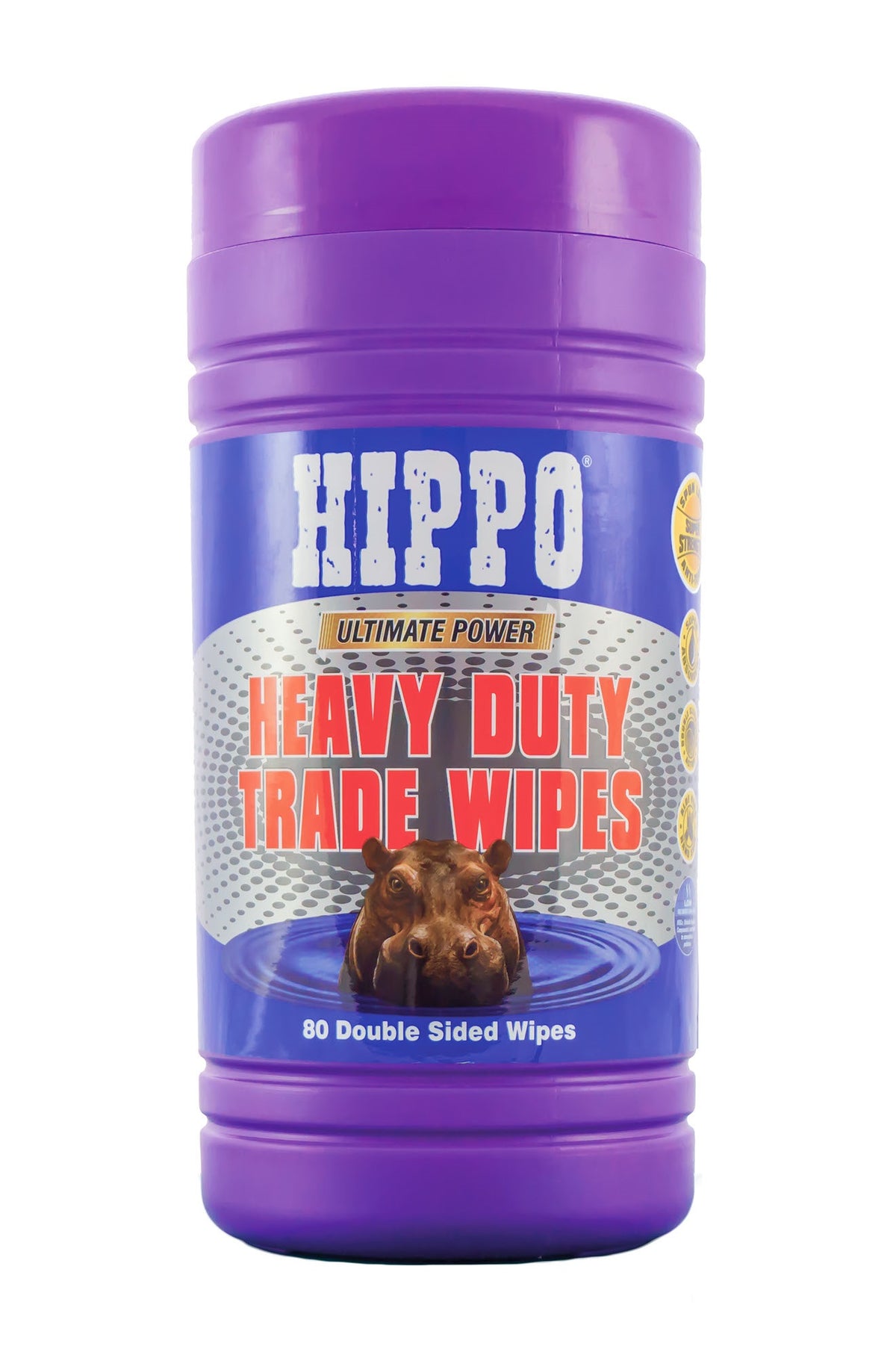 Globelink Hippo Heavy Duty Trade Wipes Tub 80 Pack — Scott Electrical