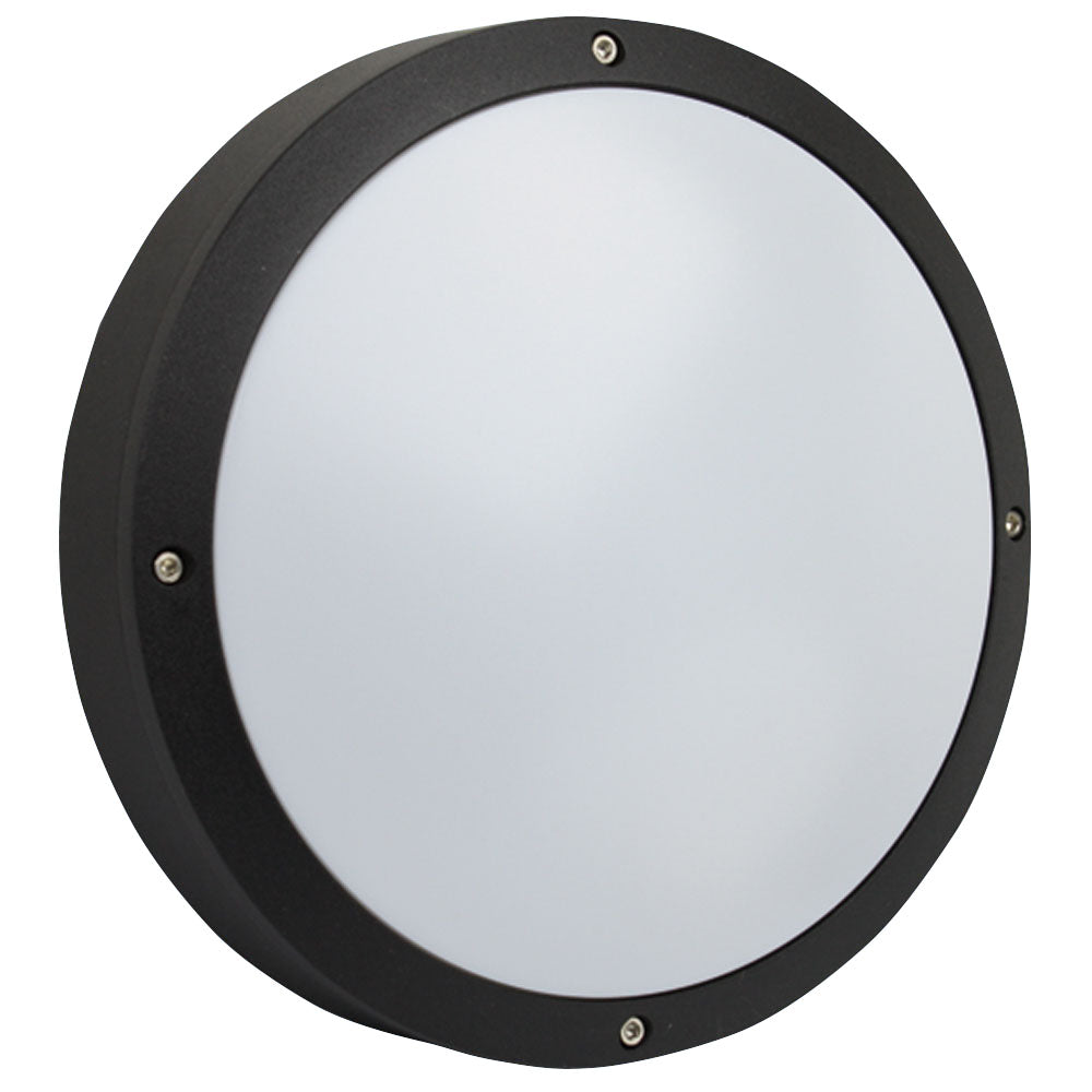 PROLUX LIGHT OUTDOOR WALL E27 ALU & PC BLACK IP54 3K 275X86 — Scott ...