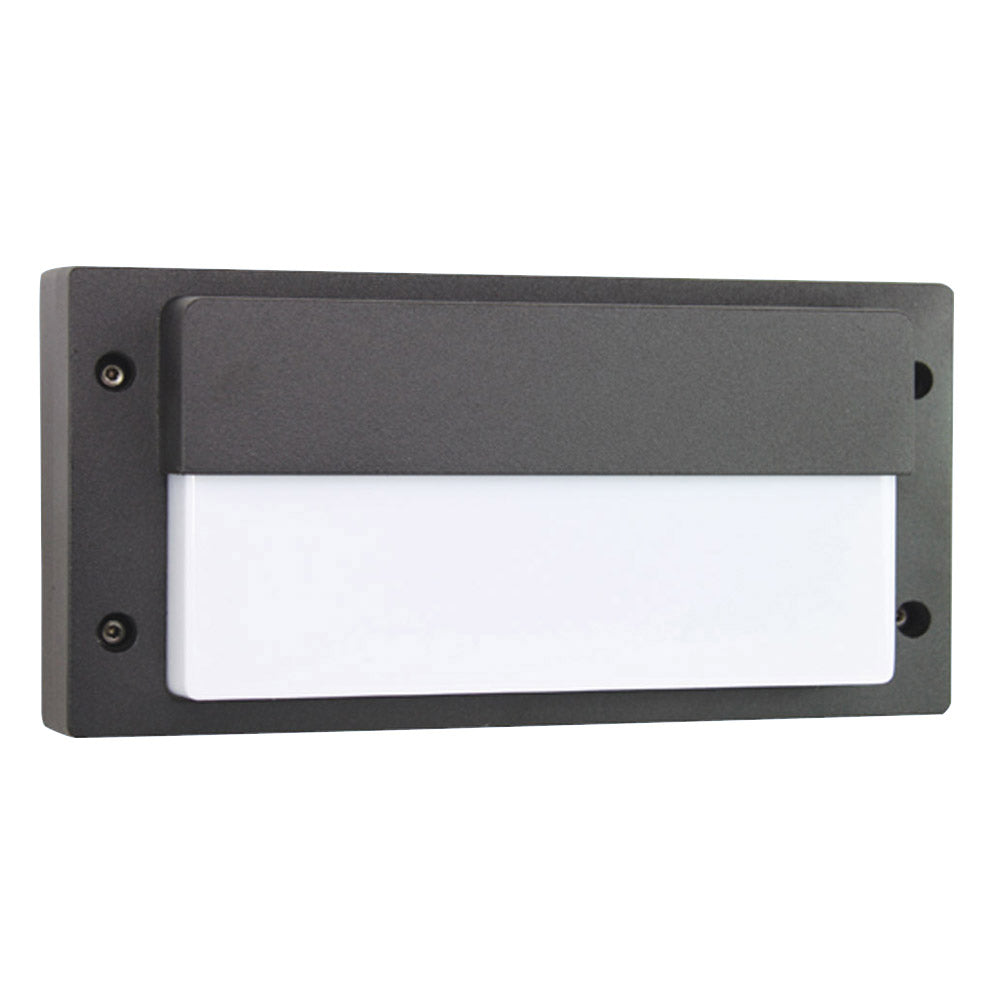 PROLUX LIGHT OUTDOOR WALL E27 ALU & PC BLACK IP54 3K 264X135X90 — Scott ...