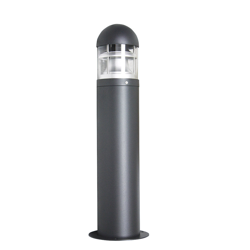 PROLUX LIGHT BOLLARD E27 ALUMINIUM & PC DIFFUSER 110X600 — Scott Electrical