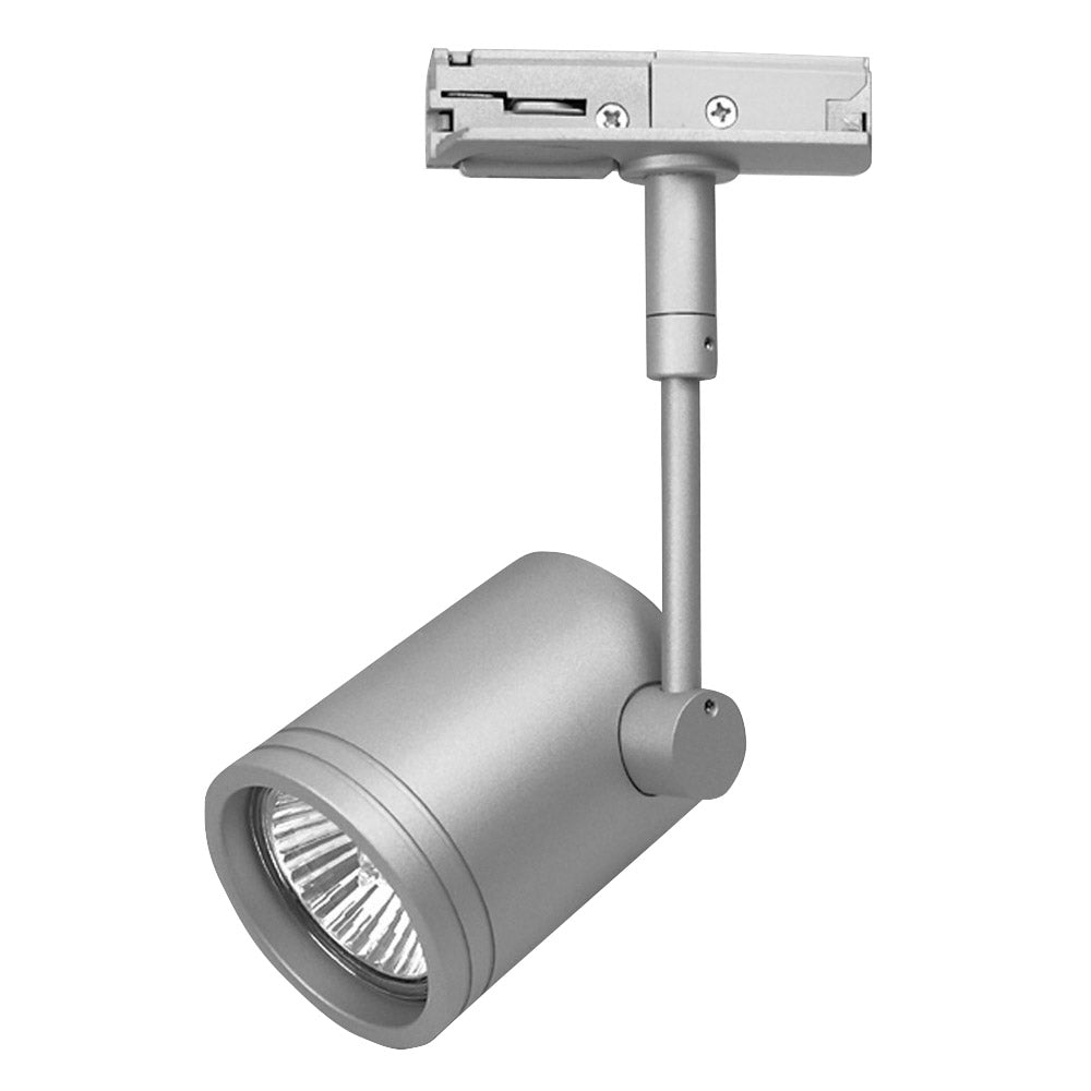PROLUX LIGHT TRACK SPOT GU10 LAMP DIM 100MM ROD SILVER 78L X 60DIA ...