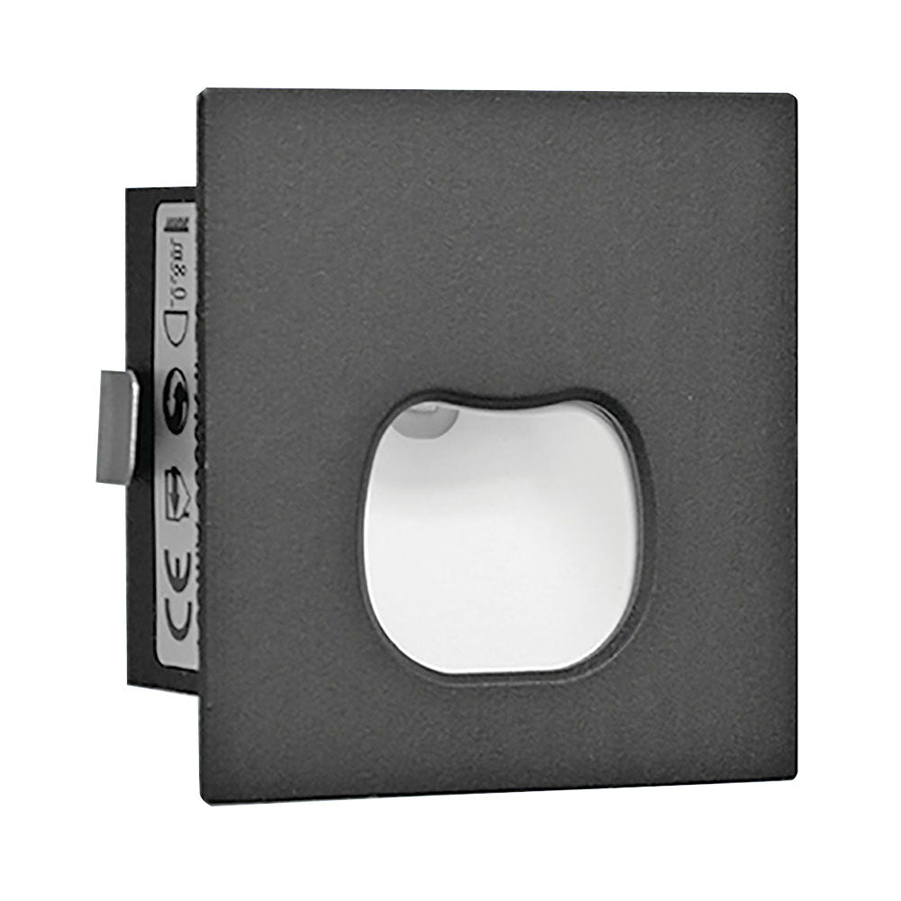 PROLUX LIGHT STAIR LIGHT 2.1W NON DIM BLACK 3K 56 X 60 X 43D — Scott ...