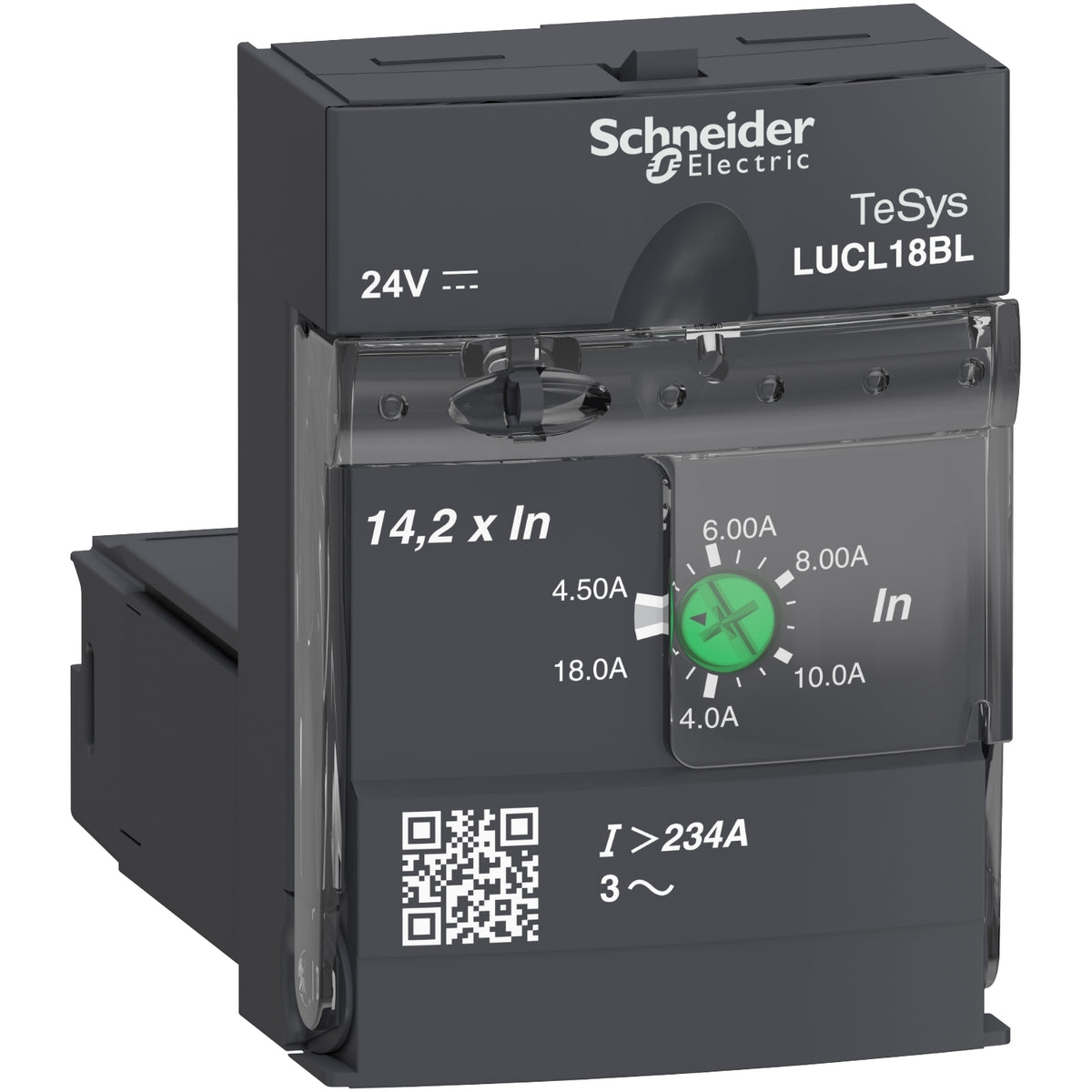Schneider Standard control unit, TeSys Ultra, 4.5-18A, 3P motors, magn ...