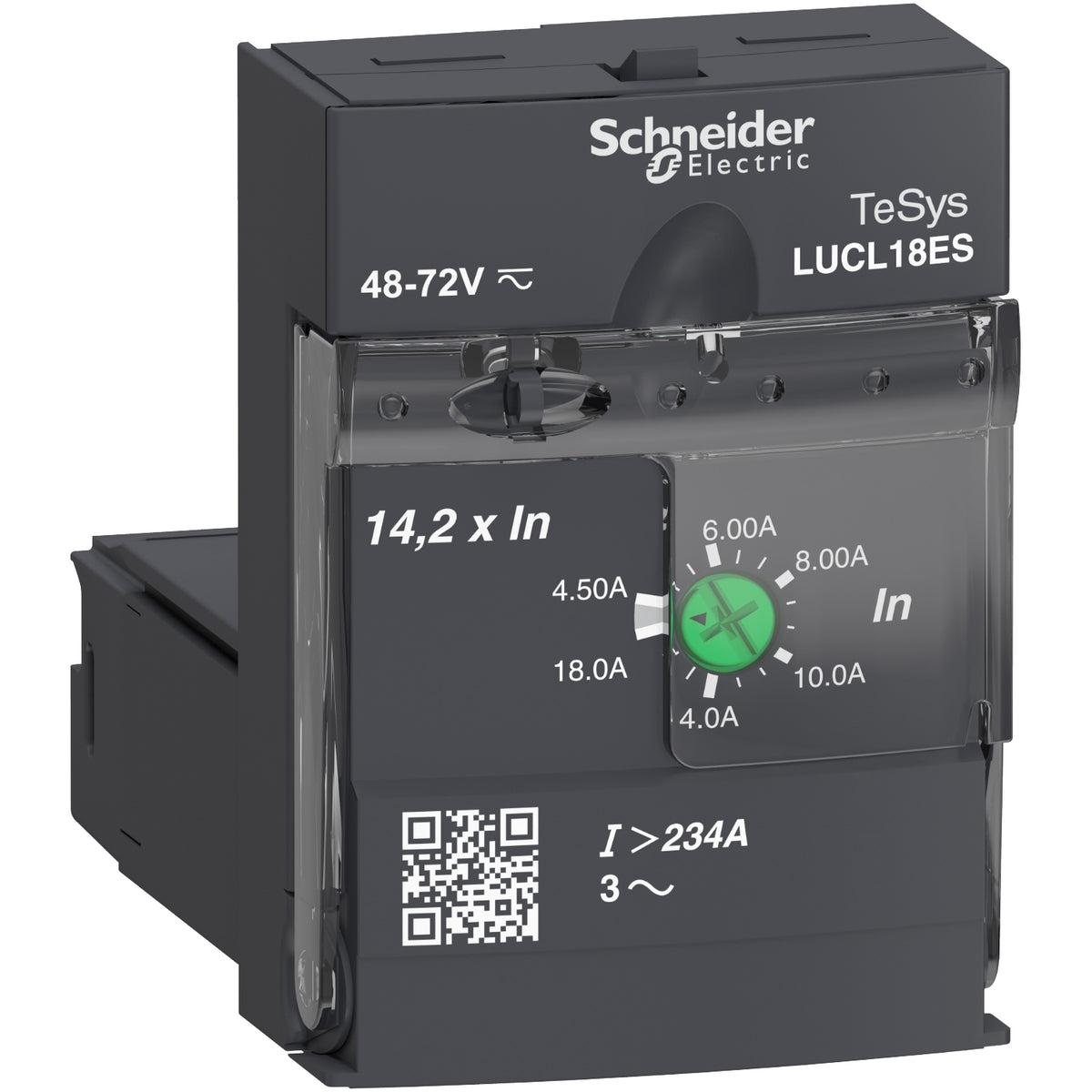 Schneider Standard control unit, TeSys Ultra, 4.5-18A, 3P motors, magn ...