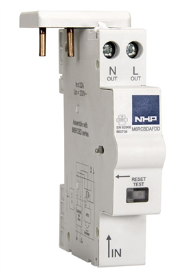 NHP AFDD ARC FAULT DETECTION DEVICE SUIT M6RCBD — Scott Electrical