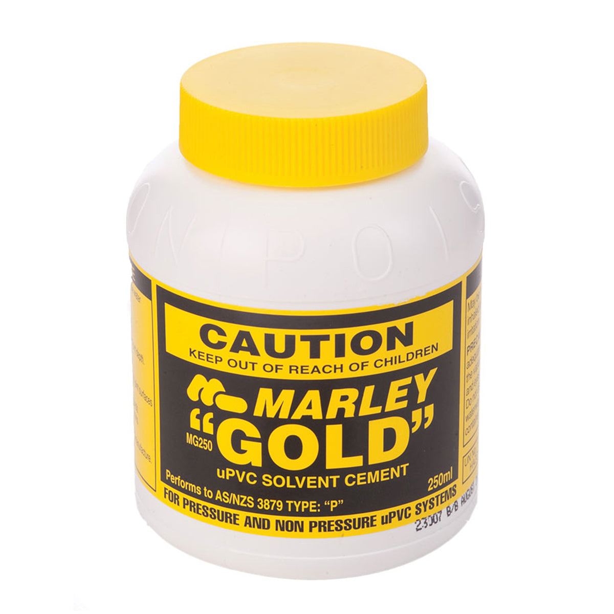 Marley CEMENT GOLDPVC SOLVENT 250ml POT — Scott Electrical