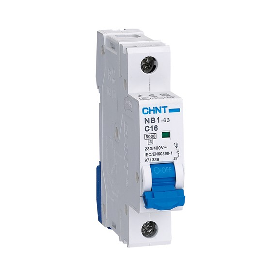 Chint 16 Amp 6kA 1 Pole C Curve MCB — Scott Electrical