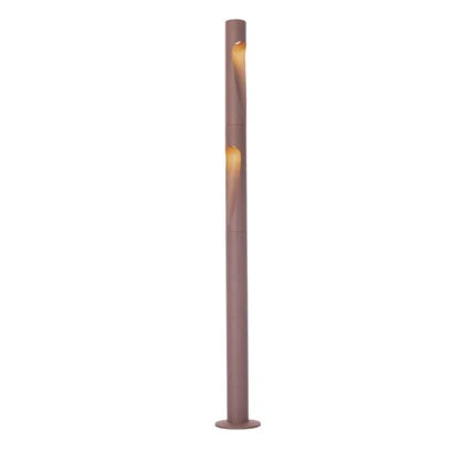Glight Led Bollard 2 x 6W IP65 3000K Corten Colour — Scott Electrical