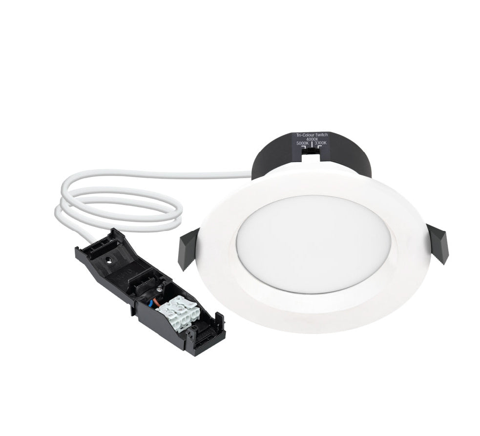 Osram SUPERSTAR RECESSED 90MM 7.5WTRI CCT >750LM JUNCTION BOX 12X1 ...