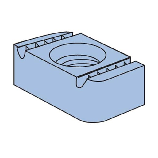 Unistrut 2092021 SPRINGLESS NUT M12 P3010 Z/P — Scott Electrical
