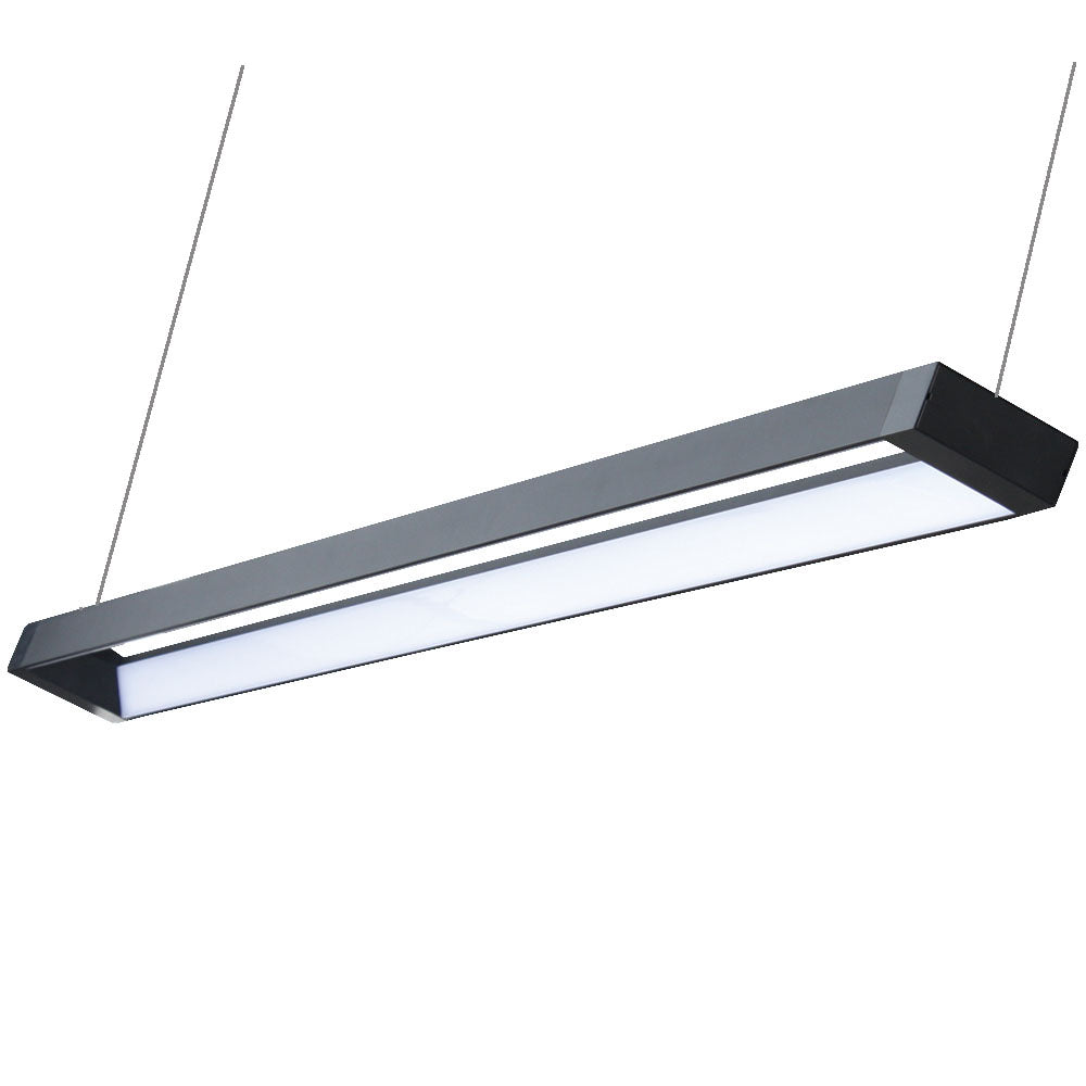 PROLUX LIGHT LINEAR PENDANT 60W NONDIM BLACK 4K 1620L X 115W X 50H ...