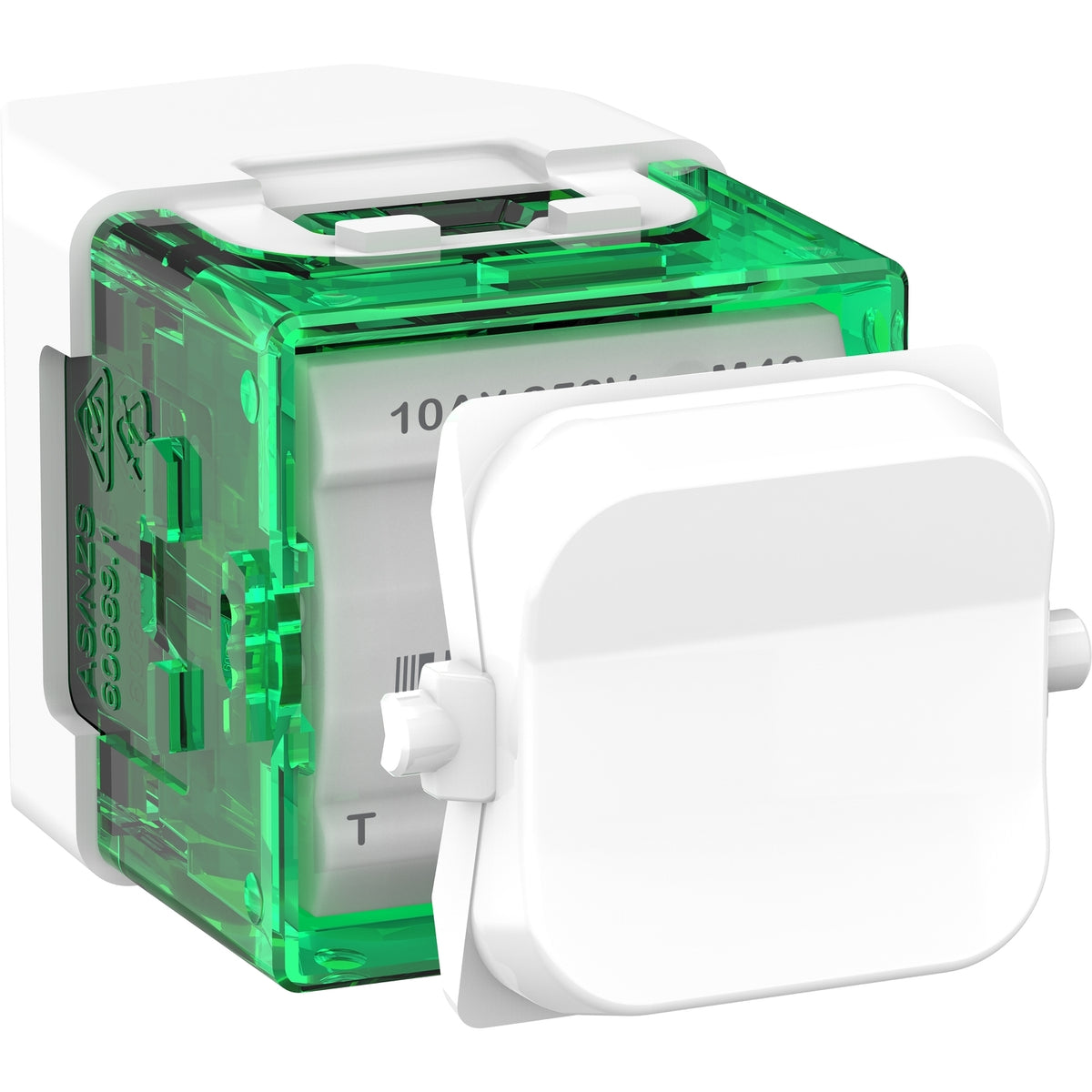 PDL Switch Mech Pro 10A 3 Position Momentary White — Scott Electrical