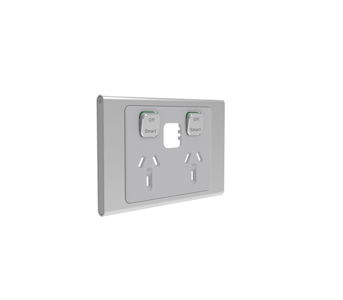 PDL Iconic Styl Skin Smart Socket Silver — Scott Electrical