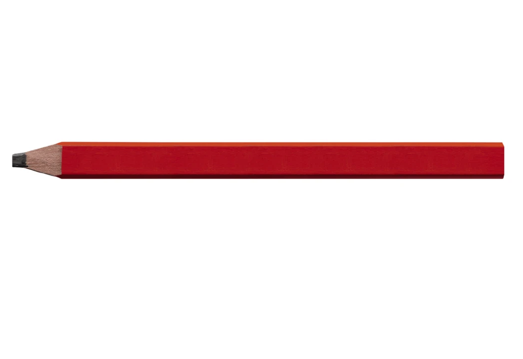 #218M CARPENTERS PENCIL -RED — Scott Electrical