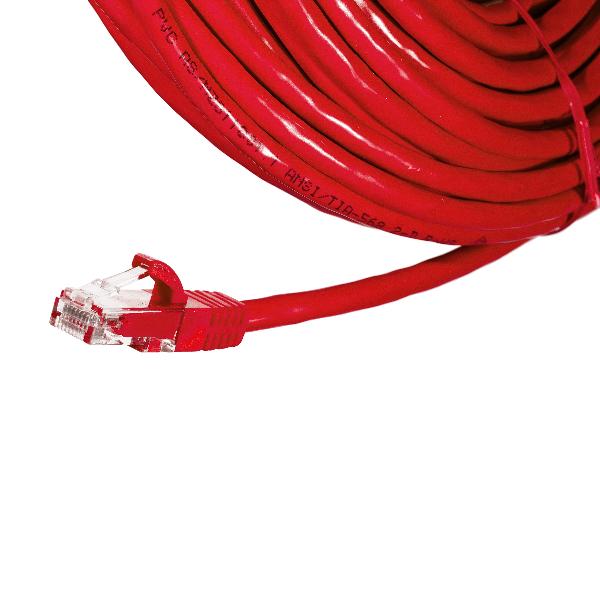 Legrand Patch Lead Cat 6 UTP 5M RJ45 Red — Scott Electrical