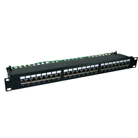 CDL Dynamix Patch Panel 24port Cat6 Shielded T568A & T568B Wiring ...