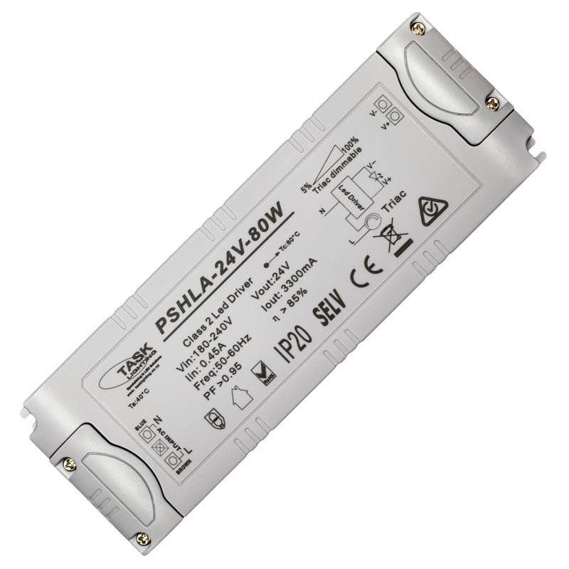 Task POWER SUPPLY 80WATT 24VDC DIM IP20 — Scott Electrical