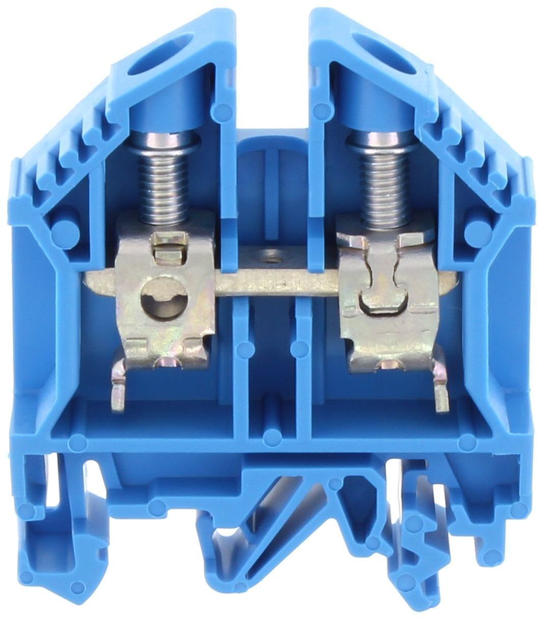 Conta-Clip Single Level 16mm Terminal Block (Blue) — Scott Electrical