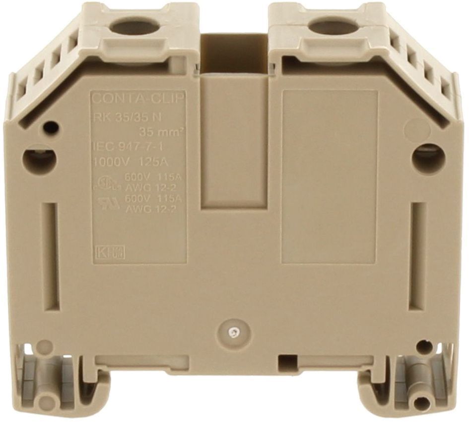 Conta-Clip Single level 35mm Terminal Block — Scott Electrical
