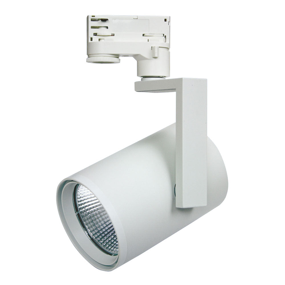PROLUX LIGHT TRACK SPOT 30W COMMERCIAL WHITE 20-70 DEG 3K 135X60 ...