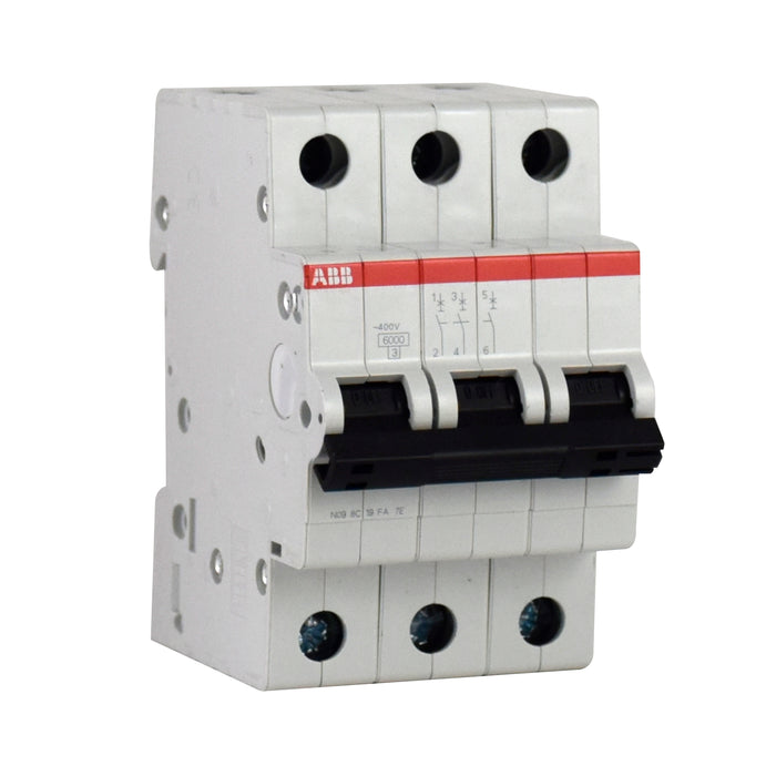 Abb-Mcb SH 6A 3P 6KA C CURVE — Scott Electrical