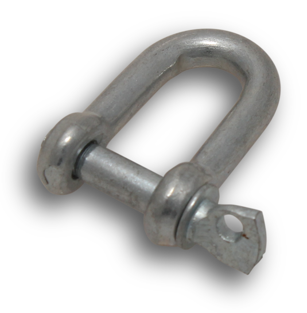 Elecsupp Shackles galv D 6mm — Scott Electrical