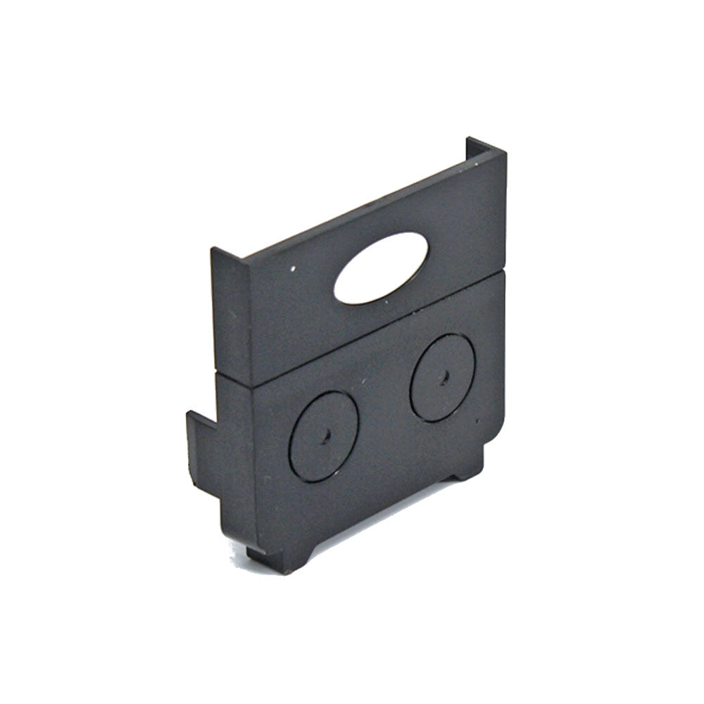 PROLUX LIGHT TRUNKING TRUNKING END CAP BLACK — Scott Electrical