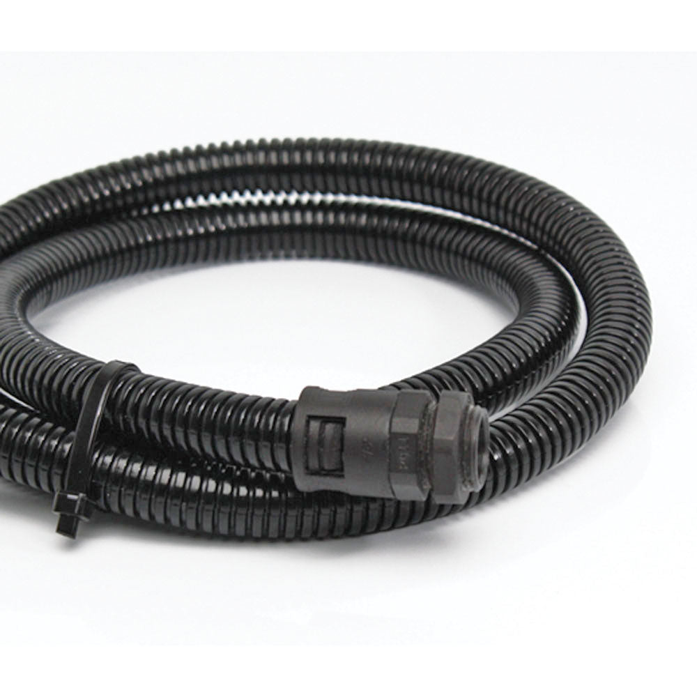 PROLUX LIGHT TRUNKING TRUNKING FLEXI TUBE BLACK — Scott Electrical