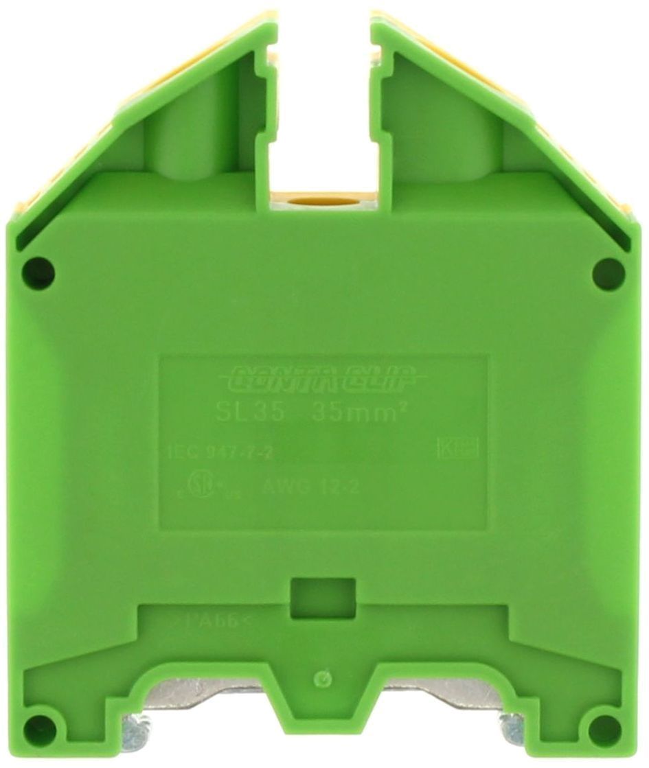 Conta-Clip Earth 35mm Terminal Block - TS35 DIN Rail only — Scott ...