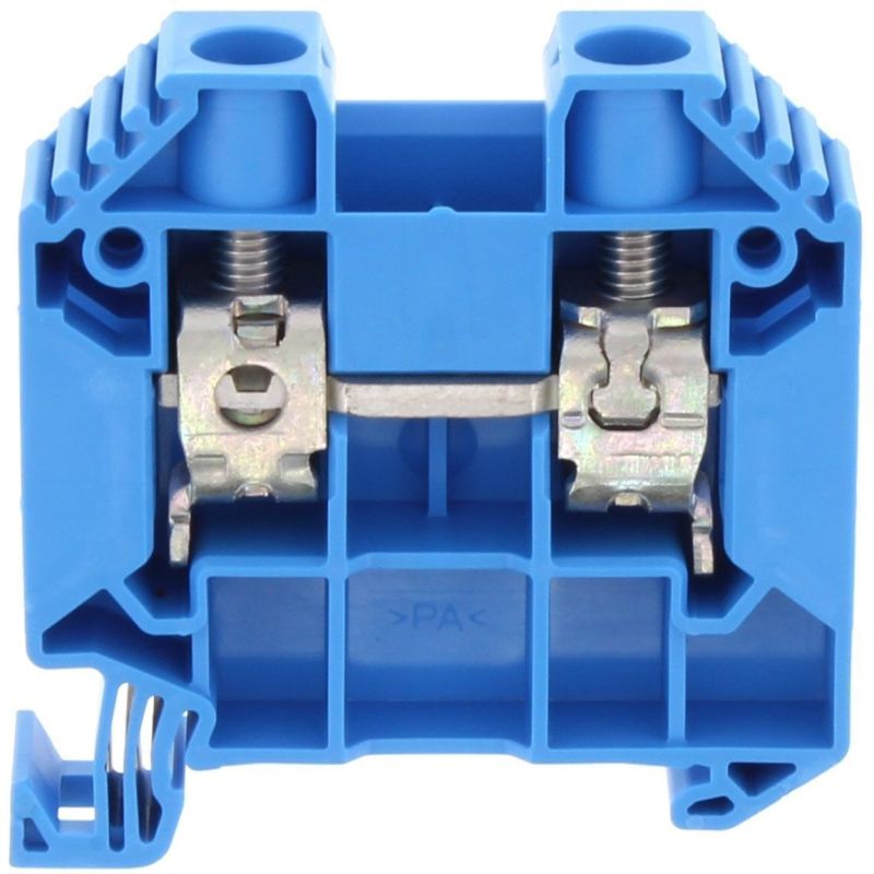 Conta-Clip Single Level 16mm Terminal Block - Blue — Scott Electrical