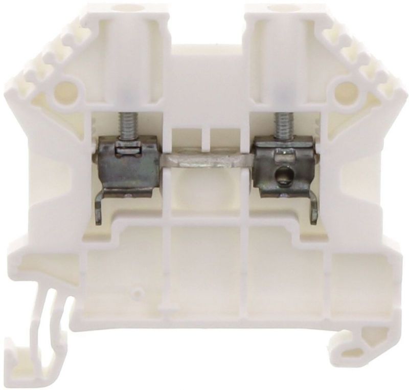 Conta-Clip Single Level 2.5mm? Terminal Block - White — Scott Electrical