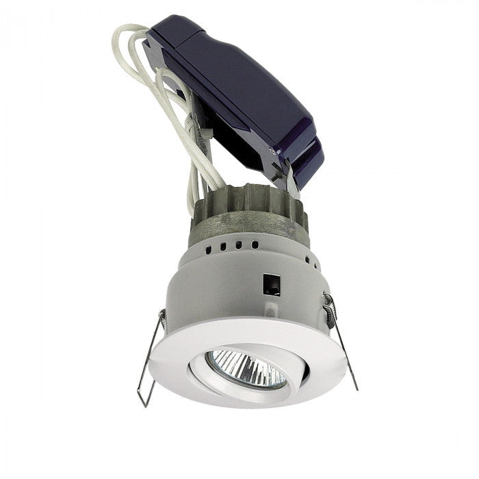Superlux Downlight hal tilt c/w tran Wh — Scott Electrical