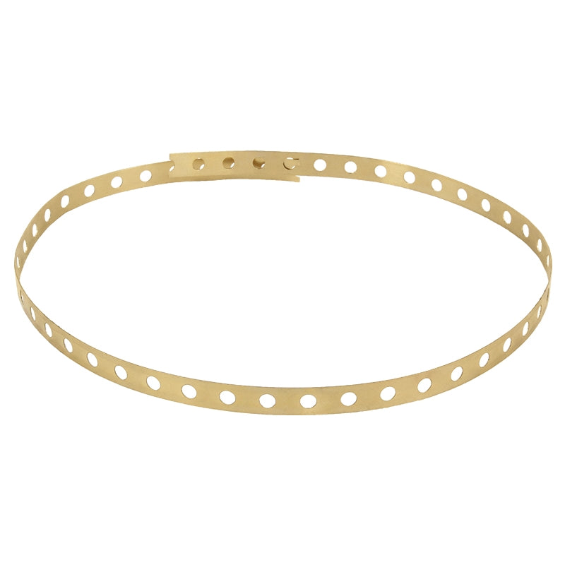 Transnet BRASS EARTH BONDING STRAP H68 12MM WIDE SOLD PER METRE 6MM H ...