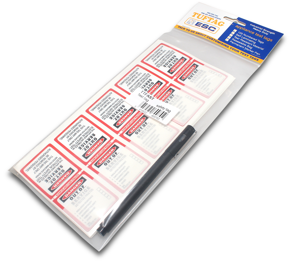 Elecsupp Fast Tag - Faulty Appliance Safety Tag 50pkt — Scott Electrical