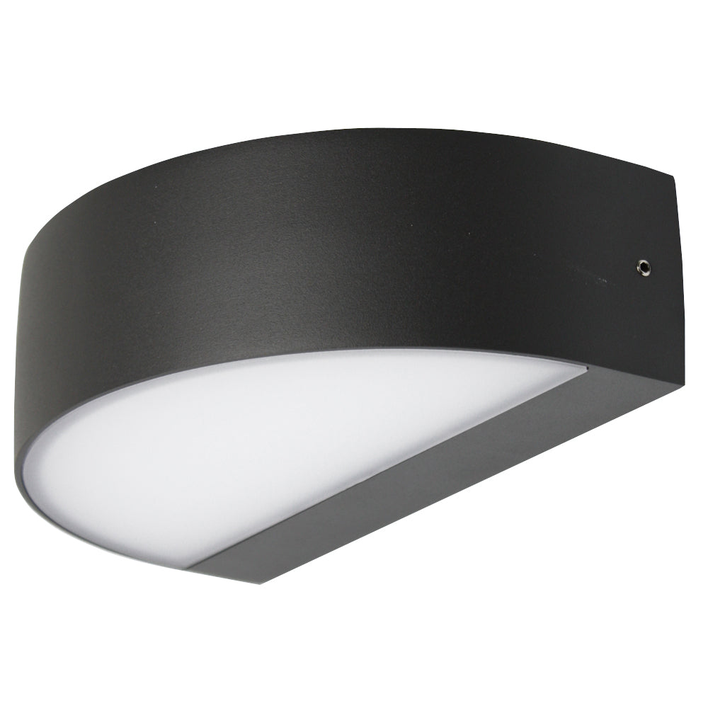 PROLUX LIGHT OUTDOOR WALL 9W UP/DN ALU GRAPHITE IP54 3K 205X115X60 ...