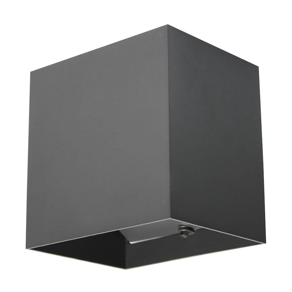 PROLUX LIGHT OUTDOOR WALL 6W UP/DN ALU GRAPHIT IP54 3K 140X140X110 ...