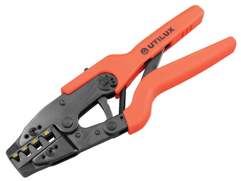Utilux TOOL CRIMPING BOOTLACE RATHCET 10-35MM2 — Scott Electrical