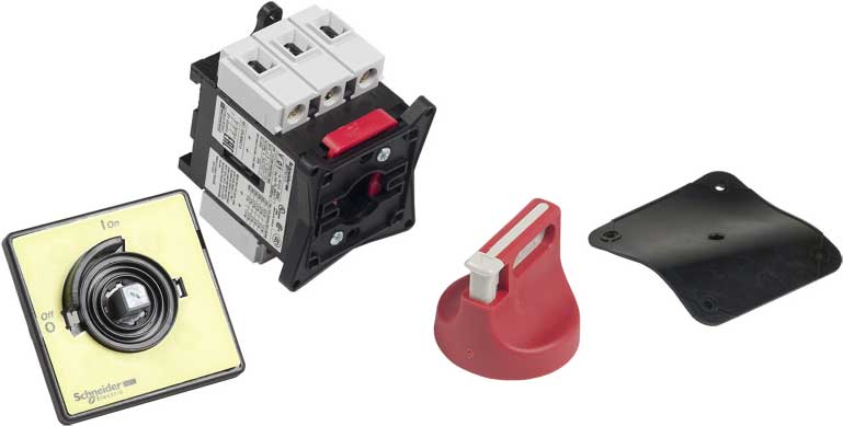 Schneider MAIN EMERGENCY SWITCH 20A VCF01 — Scott Electrical
