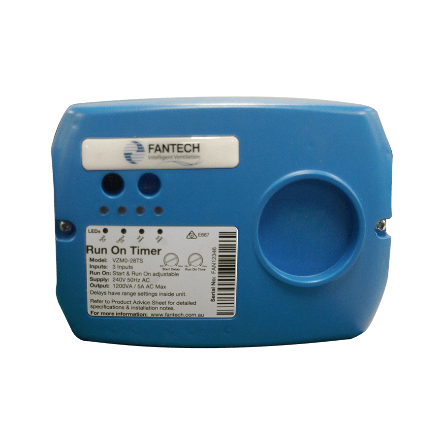 FANTECH TIMER PLUG-IN RUN ON TIMER FOR MULTIPLE SWITCHES — Scott Electrical