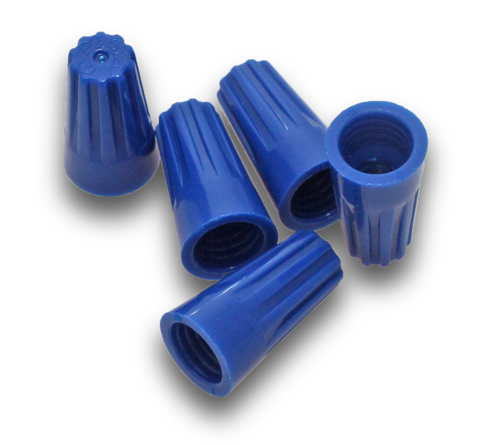 Elecsupp Terminal wire nut 2.5mm Blue — Scott Electrical
