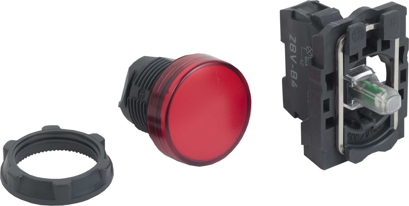Schneider Pilot light LED 24V Red XB5AVB4 — Scott Electrical