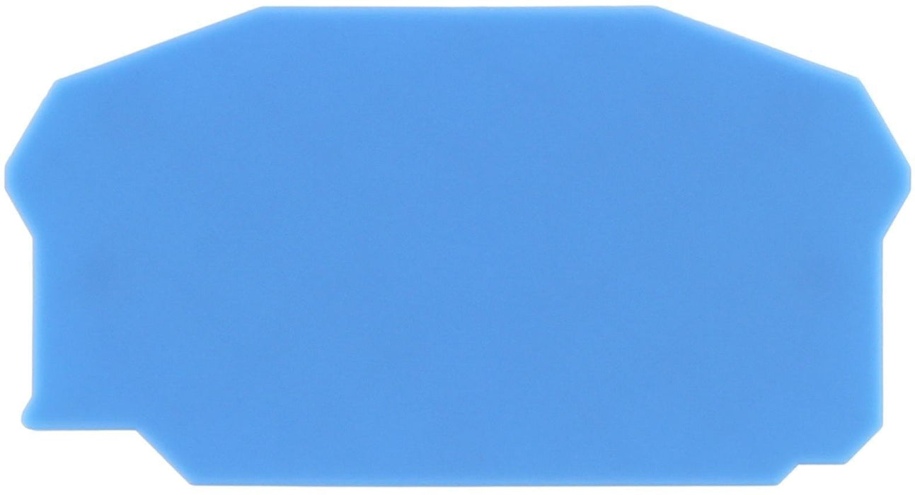 Conta-Clip End Cover for ZRK4/2A (Blue) — Scott Electrical