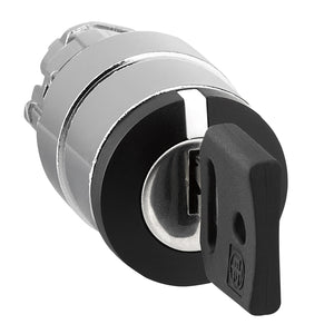 Schneider Harmony XB4, Key Switch Selector Head, Metal, Black, 22mm, K — Scott Electrical