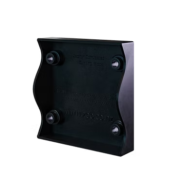 Zephy Corrugated Mounting Block Black — Scott Electrical