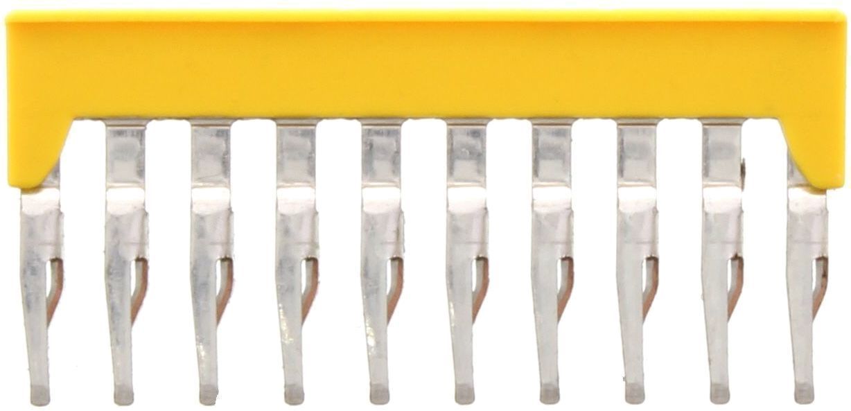 Conta-Clip 10 Pole Push-in Cross Connection Bar for all Z Series 2.5mm ...