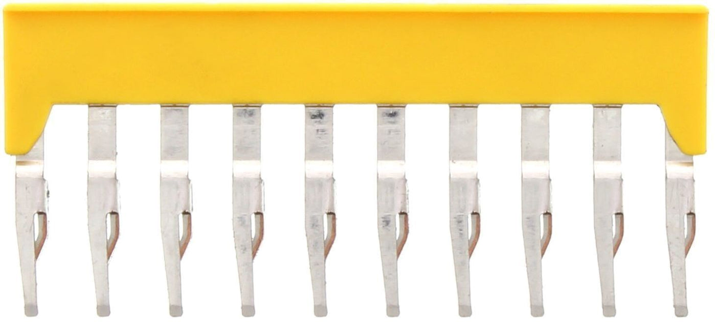 Conta-Clip 10 Pole Push-In Cross Connection Bar for all Z Series 4mm T ...