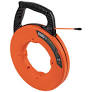 Klein Fish Tape 15m Fiberglass MultiGroove NylonLeader — Scott Electrical