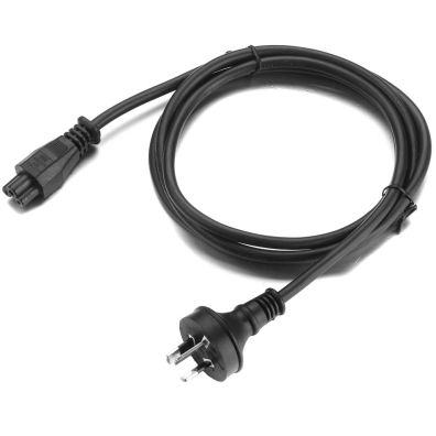 4Cabling 0.5m IEC C5 Clover Leaf Style Appliance Power Cable Black ...