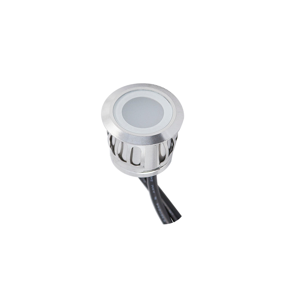 Halcyon LED REC RND 8X KIT DECK CABINET C/W DRIVER .5W 24V DC WW-STS ...