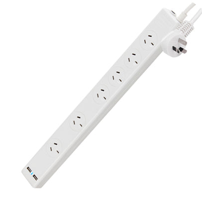 CDY Jackson 6 way Protected Powerboard 2 double spaced sockets and 2x ...